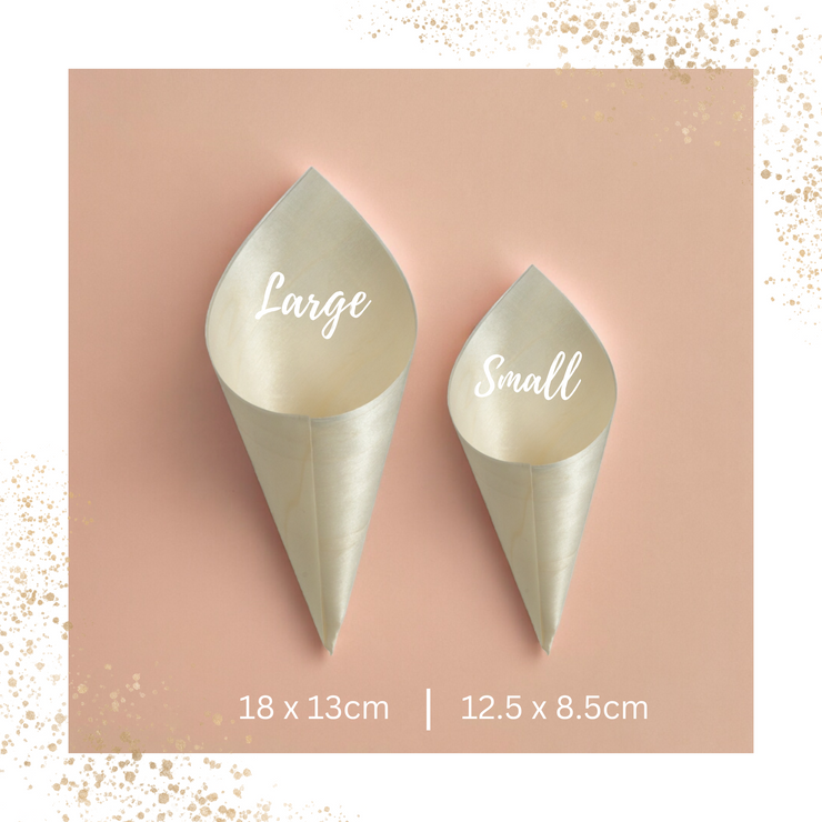 Biodegradable Wedding Confetti Cones - Love Confetti – Love Confetti